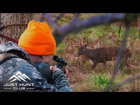 NY Deer Hunting with Mossberg Patriot 6.5 PRC | Big Buck Down on My New Farm