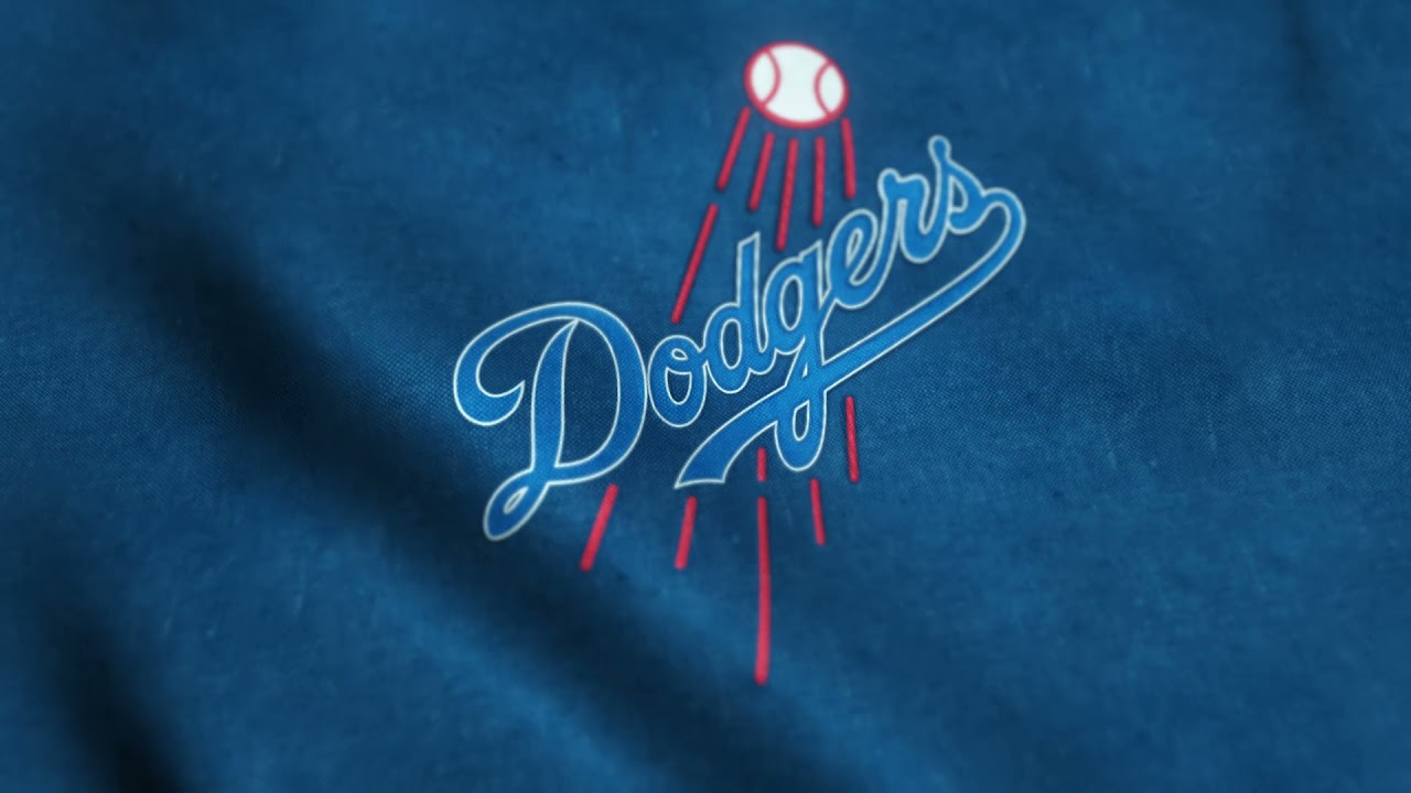 Los Angeles Dodgers Logo Flag Animation Loop