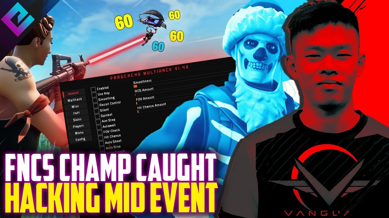 Fortnite Pro CAUGHT Hacking Mid Event
