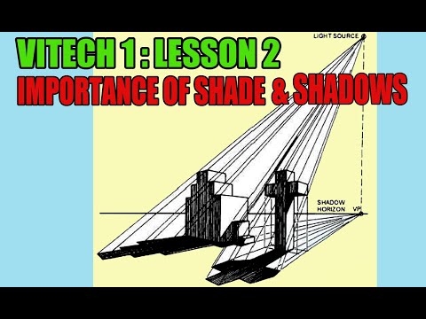 VITECH 1 LESSON NO 2 USES OF LIGHT AND SHADOW IN ARCHITECTURE
