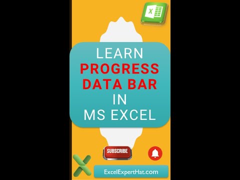 Progress Data Bar MS Excel-(V063)