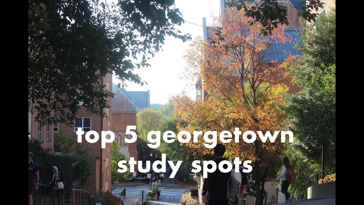 My Favorite Study Spots at Georgetown