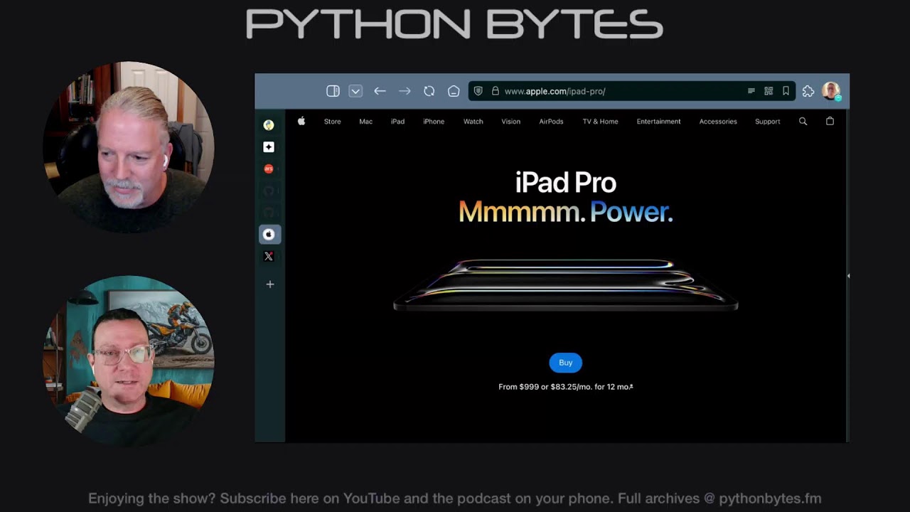 455: Gilded Python and Beyond - Python Bytes