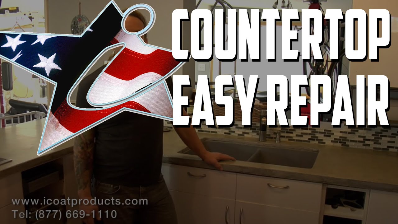 Tim's House Countertop Epoxy Sink - Easy Repair - iCoat Products