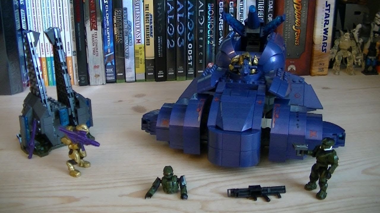 Halo Mega Bloks 97014 Covenant Wraith Review