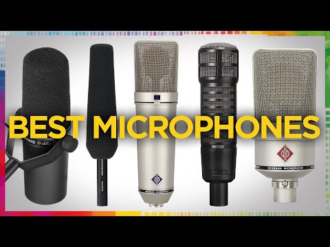 BEST microphones (2020) for broadcast, podcast, YouTube & content creation