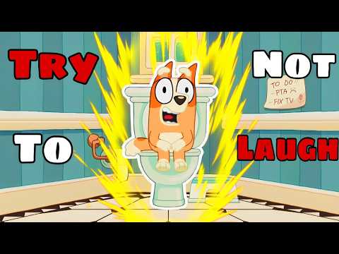 BLUEY TRY NOT TO LAUGH💀(ULTIMATE GOOFINESS)