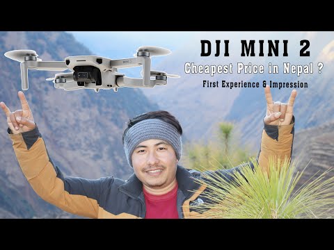 Introducing DJI MINI 2 Drone | How to Fly? First Experience | Cheapest Price in Nepal?