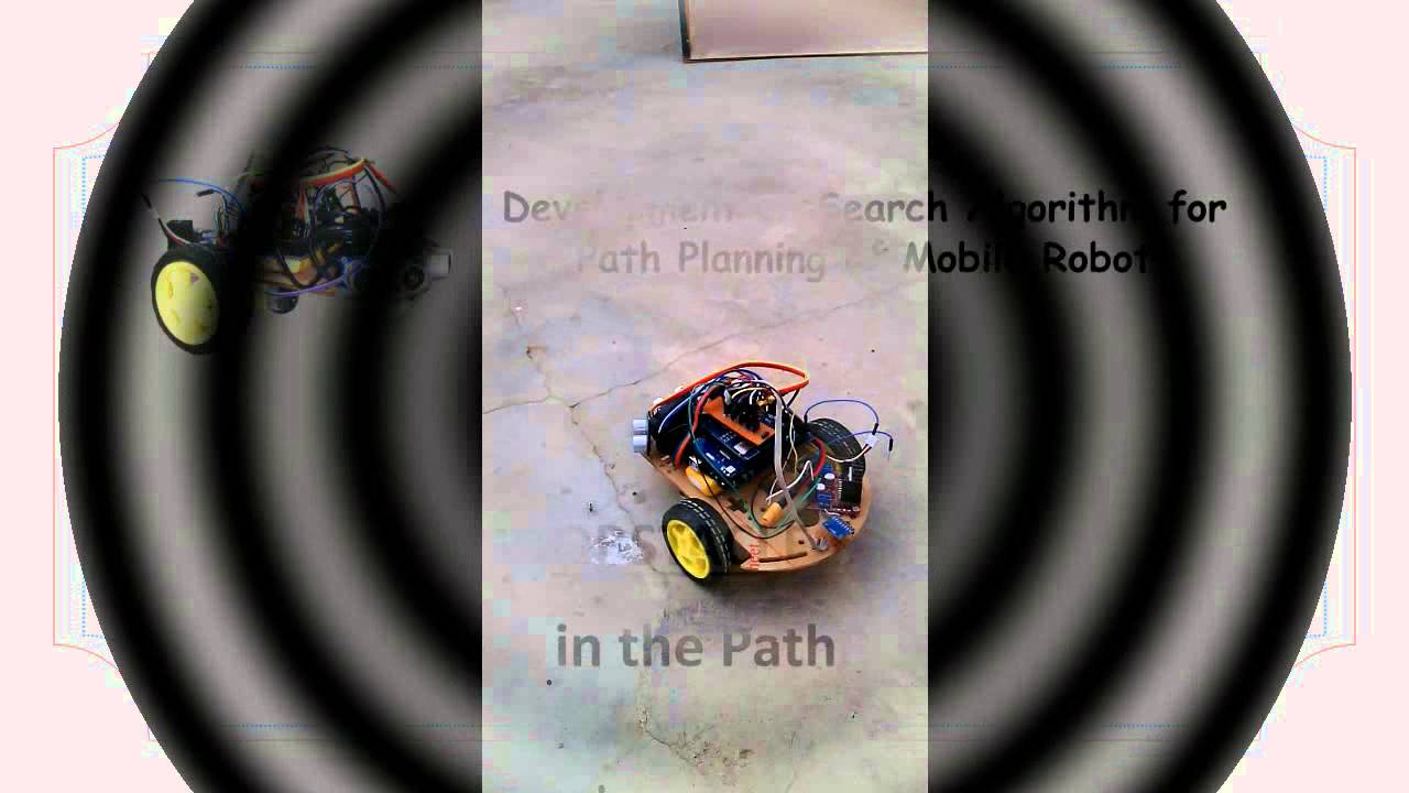 Development of Search Algorithm for Path Planning of Mobile Robot