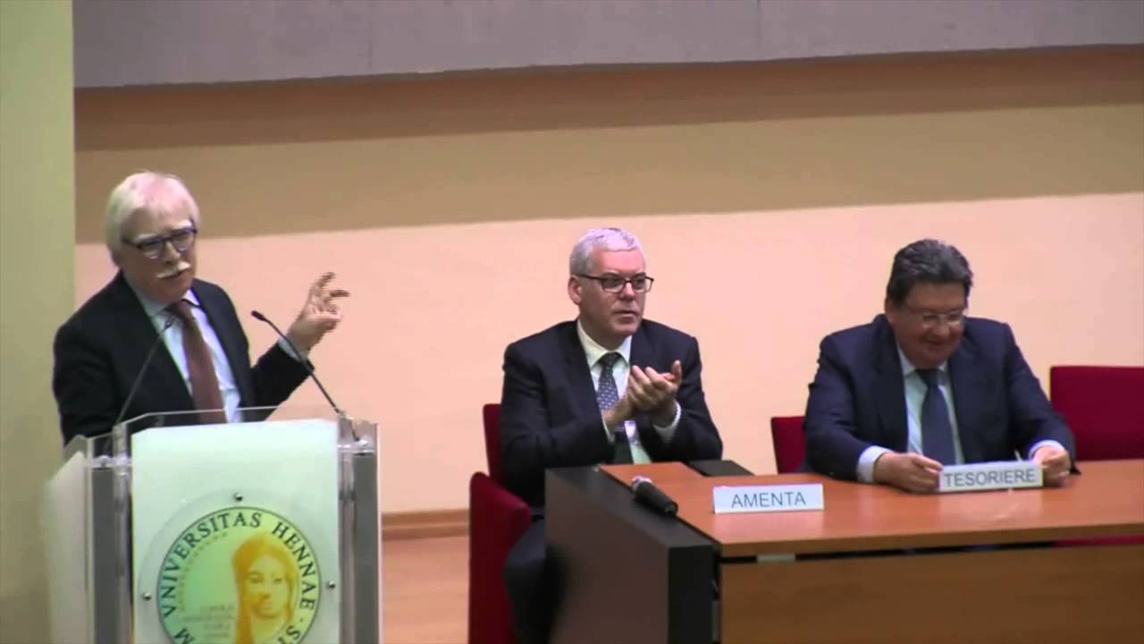 Inaugurazione Nuova Biblioteca di Ateneo - Intervento del Presidente dell'Università di Enna  Kore
