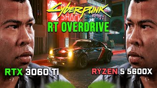 Cyberpunk 2077 - Ray Tracing Overdrive - RTX 3060 Ti Gets Destroyed at ...