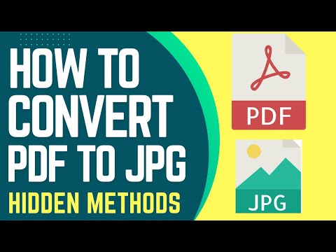 PDF TO JPG - how to convert pdf to jpg for free – pdf to image hd - Using Offline and Online Pc,