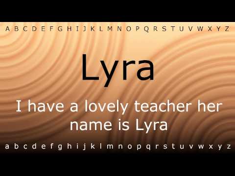 How to say 'Lyra' with Zira.mp4