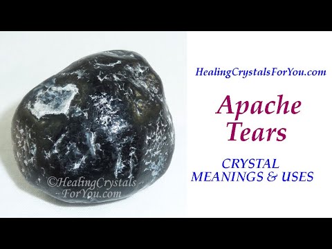 Apache Tears: Crystal Meanings & Uses
