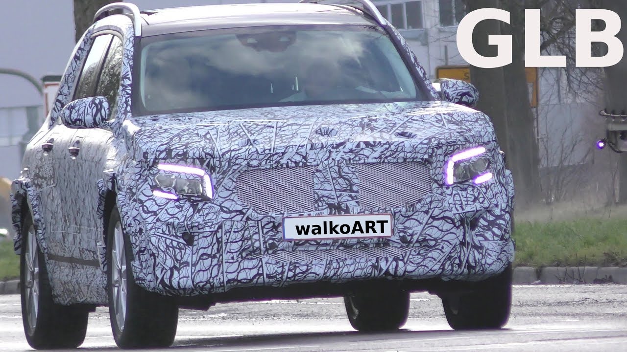Mercedes-Benz GLB Spied Looking Massive and Ready for Production ...