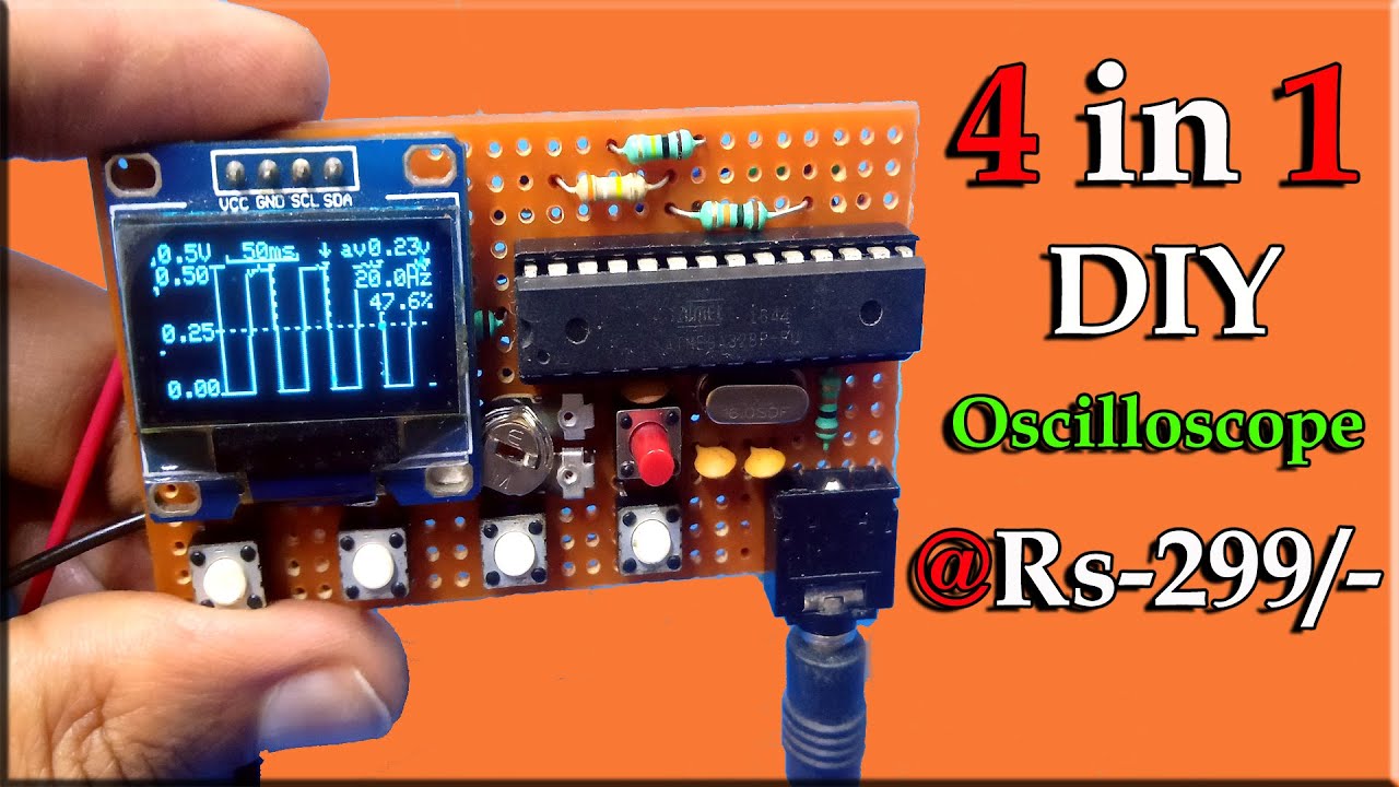 Creating a 4-in-1 Arduino OLED Display Oscilloscope: A Comprehensive Guide | Galaxy.ai