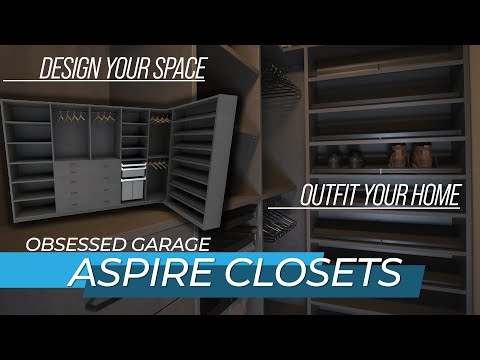 Aspire Custom Closets Tour - Full Details and Pricing