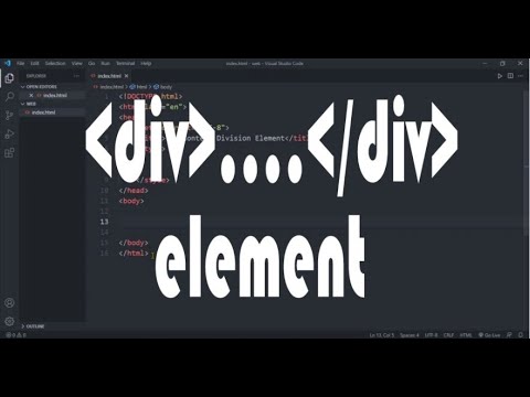 What is div | html | #SmartCode