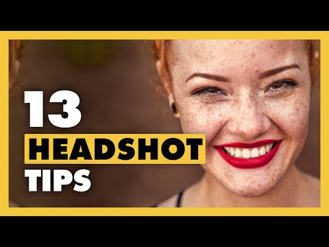 13 Best Headshot Photography Tips for Natural-Looking Portraits [Actor Corporate Headshots]