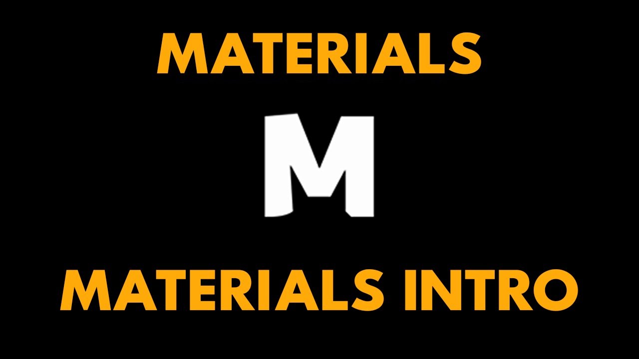 Materials - Maya Tutorial