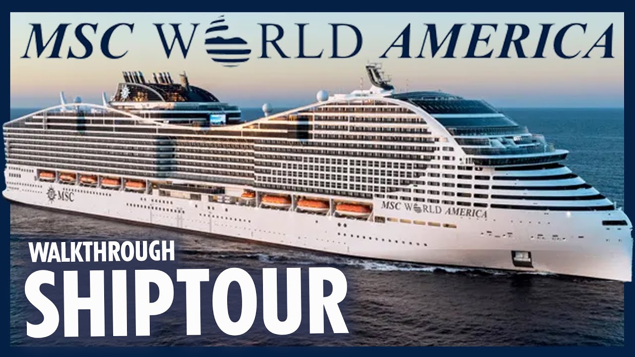MSC World America FULL Ship Tour 2025 | Complete Walkthrough of the Newest Cruise Mega-Ship!