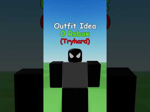 Making Roblox *FREE* Tryhard Outfit Idea 🥶