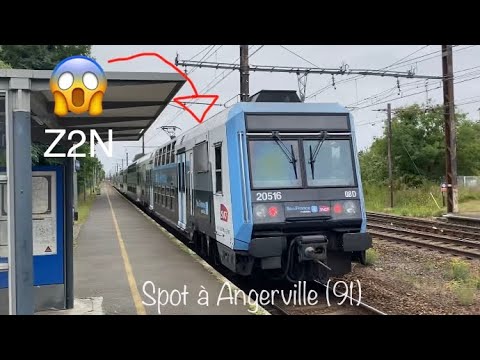 Z2N VERS LA RÉGION CENTRE 😏 ! Spot à Angerville (91670) : Rémi CVDL, Intercités, FRET, HLP.