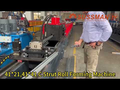 Solar Mounting Photovoltaic C Strut Roll Forming Machine