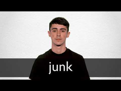 'JUNK' 的 简体中文 Translation | 柯林斯 英语 - 汉语词典