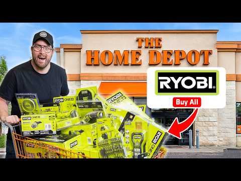 I Bought Every RYOBI Tool at Home Depot