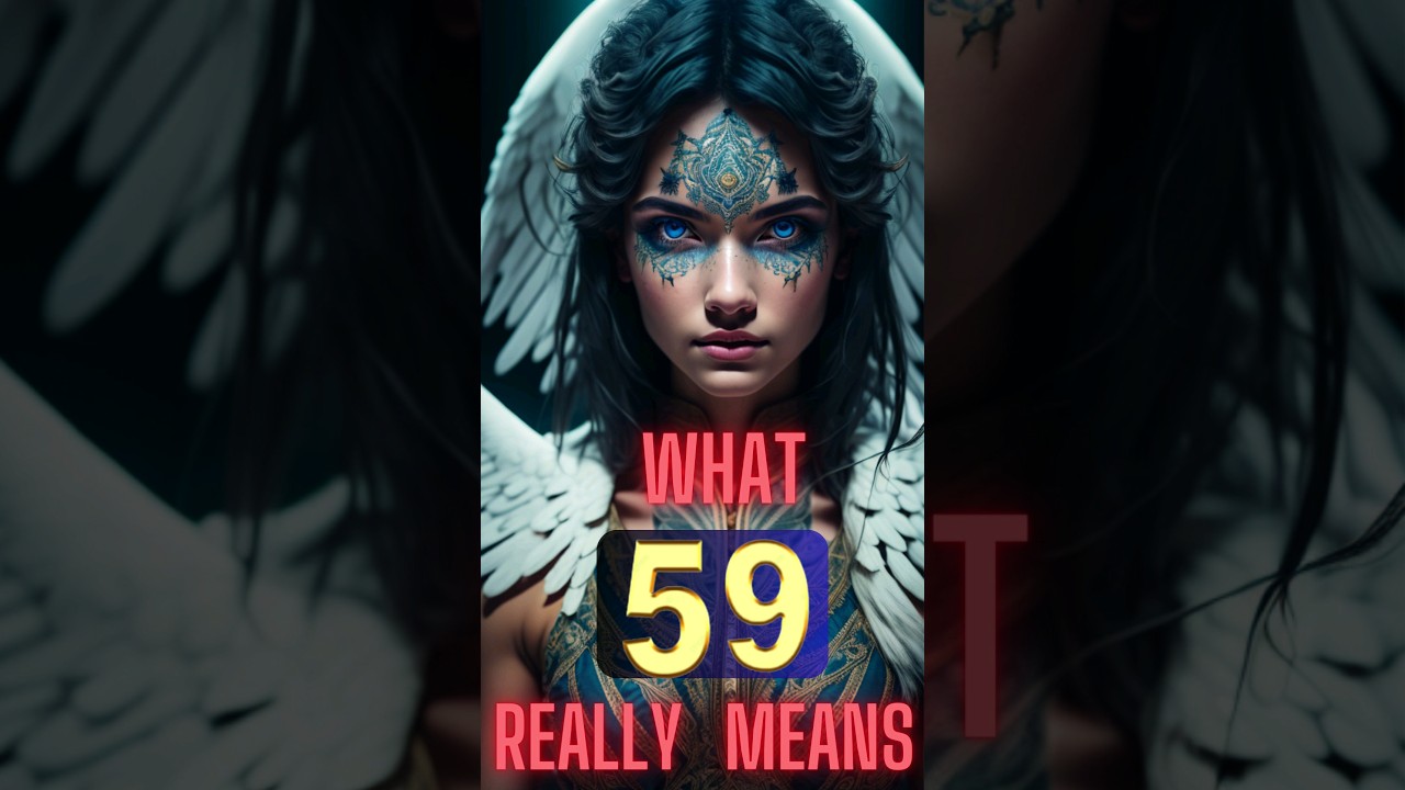 What 59 Really Means 🎯 angel number 59 #shorts