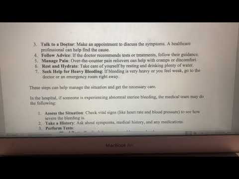 Emergency Medicine Cases – Abnormal Uterine Bleeding (AUB) #madeeasy #layman’s terms