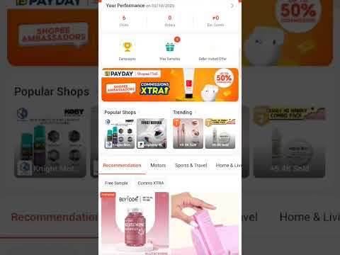 SHOPEE AFFILIATE ID