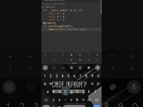 Property decorator / property keyword in Object Oriented programming python