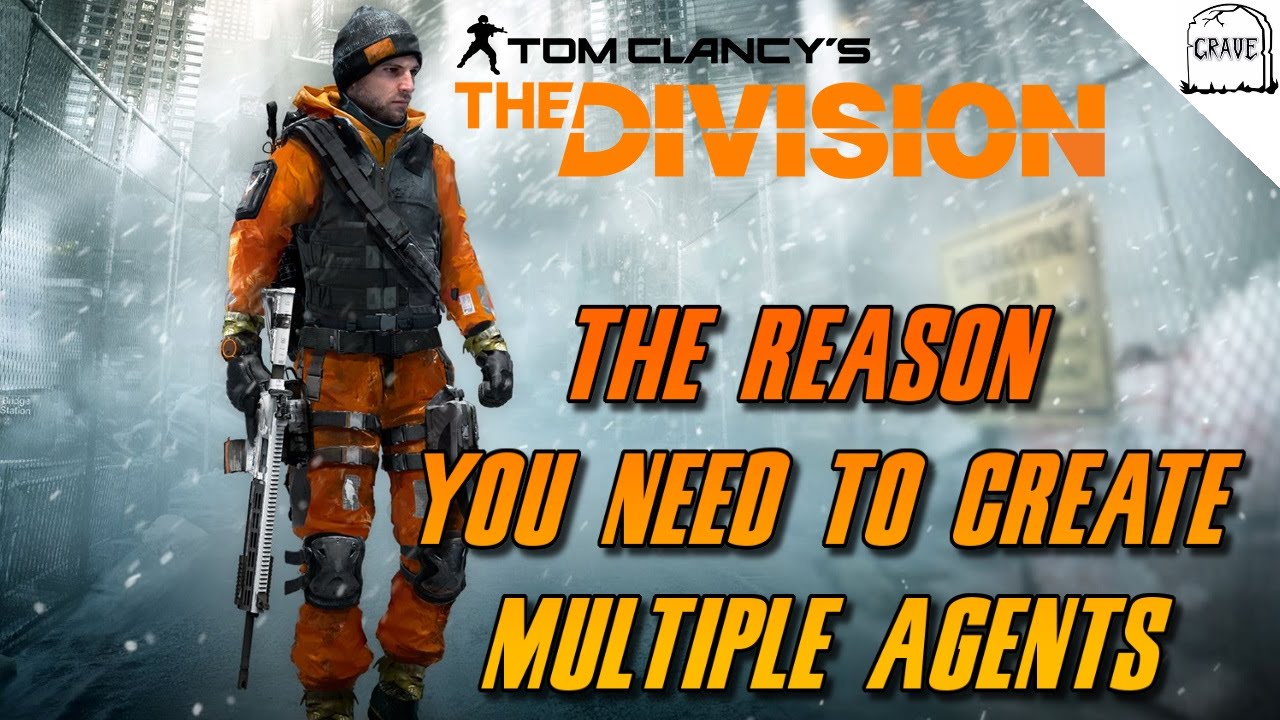 The Division Character Creation You Need Multiple Agents