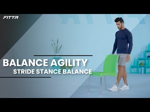 How To Do Stride Stance Balance | Exercise Video