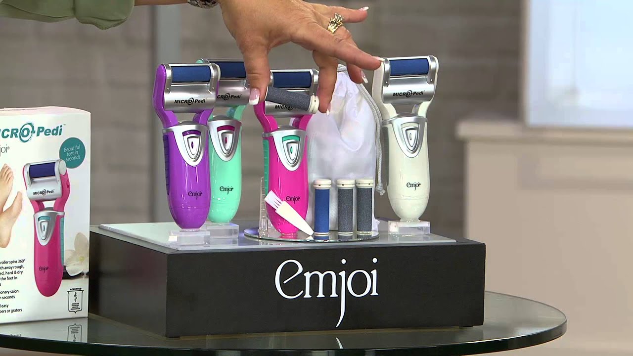 Emjoi Micro-Pedi Callus Remover w/ Replacement Rollers with Carolyn Gracie