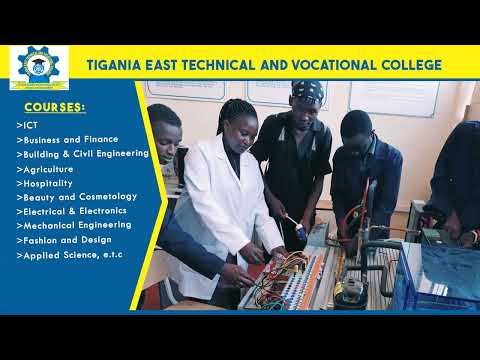 Tigania east techinical and vocational college intake welcome all