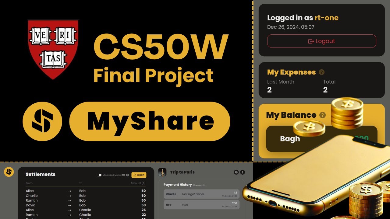 CS50W - Final Project: MyShare
