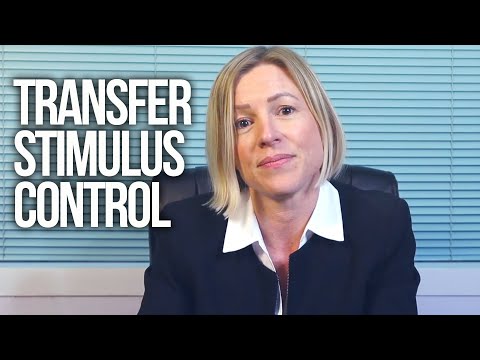 Transfer of Stimulus Control│Verbal Behavior│ABA