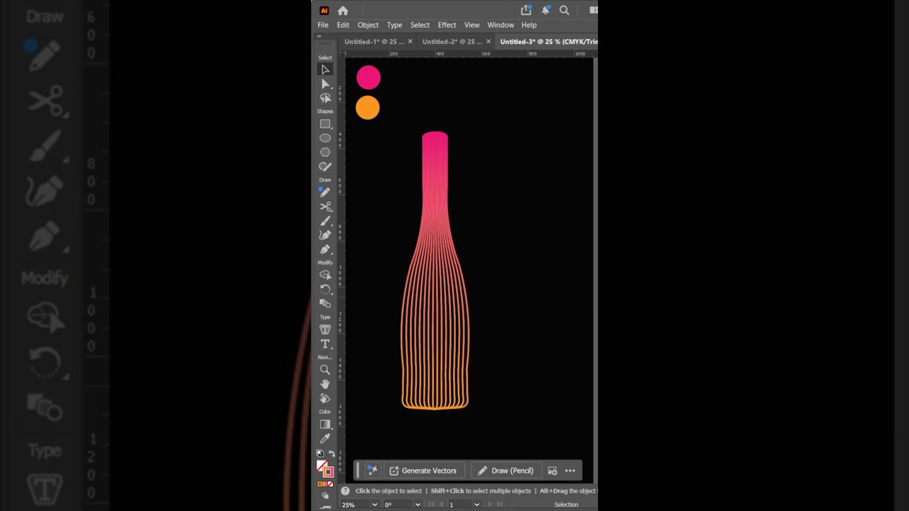 Create this premium line art effect in Adobe Illustrator CC tutorial