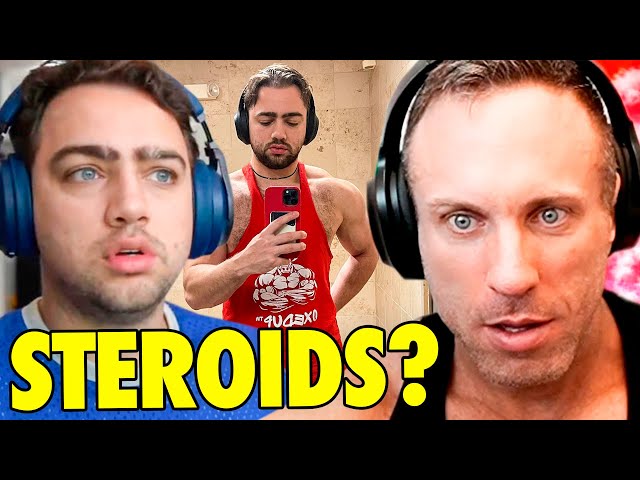 Knut reacts to Mizkif denying taking steroids