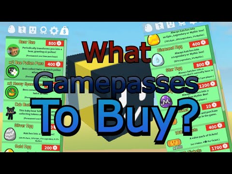 What Game Passes to Buy! | Roblox Bee Swarm Simulator