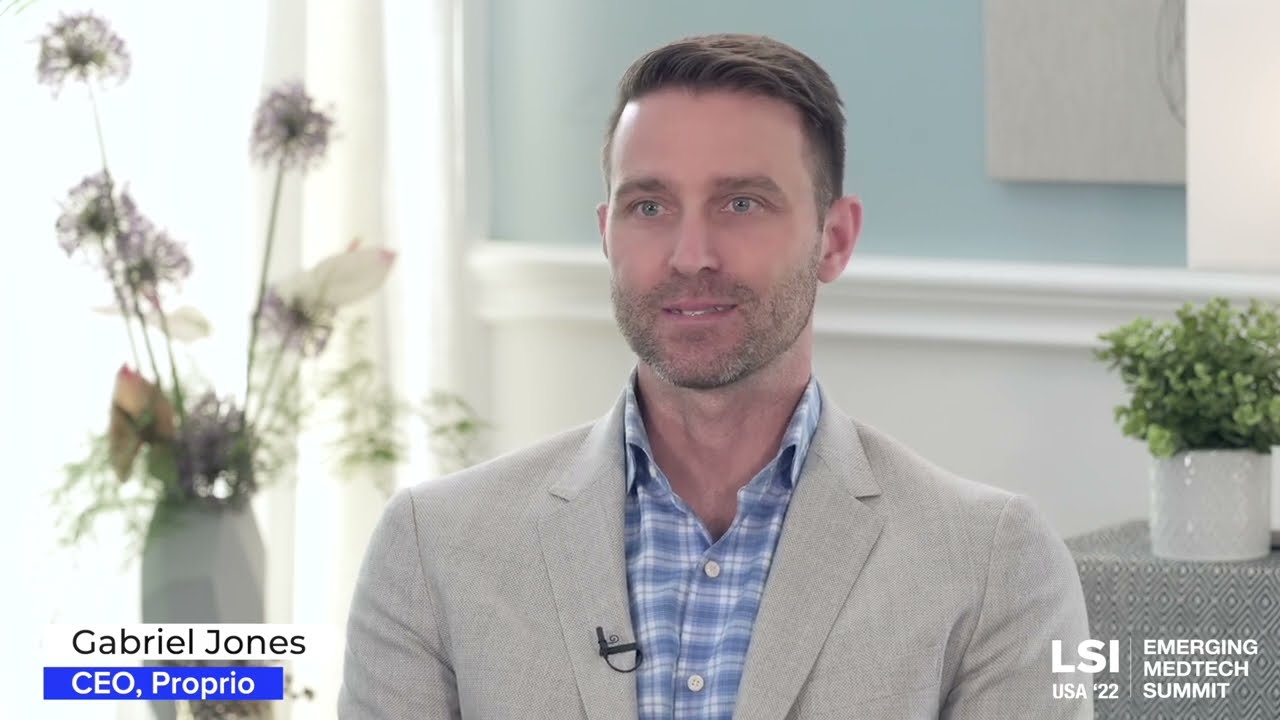 Gabriel Jones, Proprio | Studio Interview at LSI USA '22 - Life Science ...
