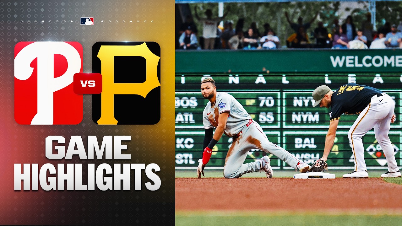 Phillies vs. Pirates Game Highlights (5/16/26) | MLB Highlights