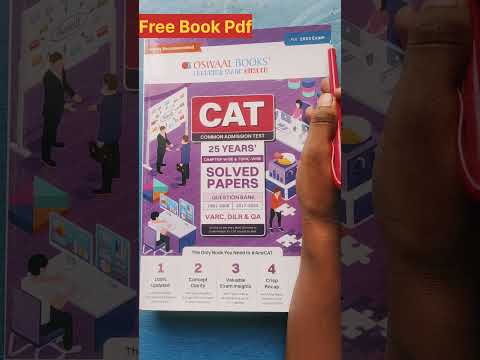 Must Buy Books for CAT #CAT 2024 #CAT previous year questions #Oswal CAT 25years #VARC #DILR #Quants