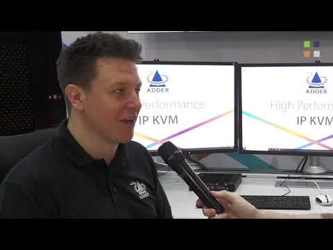 ADDER Technology AdderLink Infinity range shown at ISE 2020