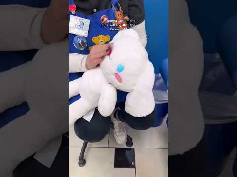 Cinnamoroll Build a Bear 🐻 #hellokitty #girlygirl #sanriocore #cutecore #retailtherapy #sanrio