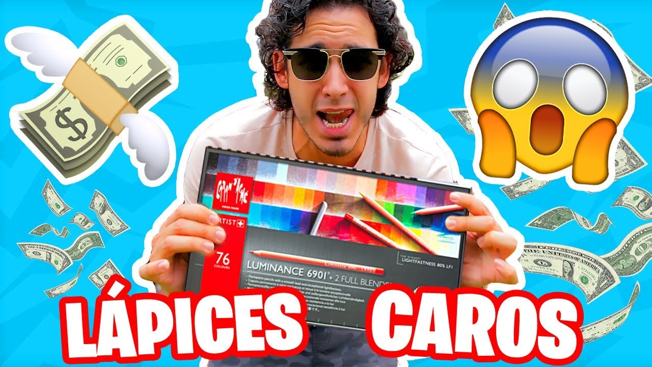 PROBANDO LÁPICES DE COLORES DE 300 EUROS | Caran d'ache luminance | HaroldArtist