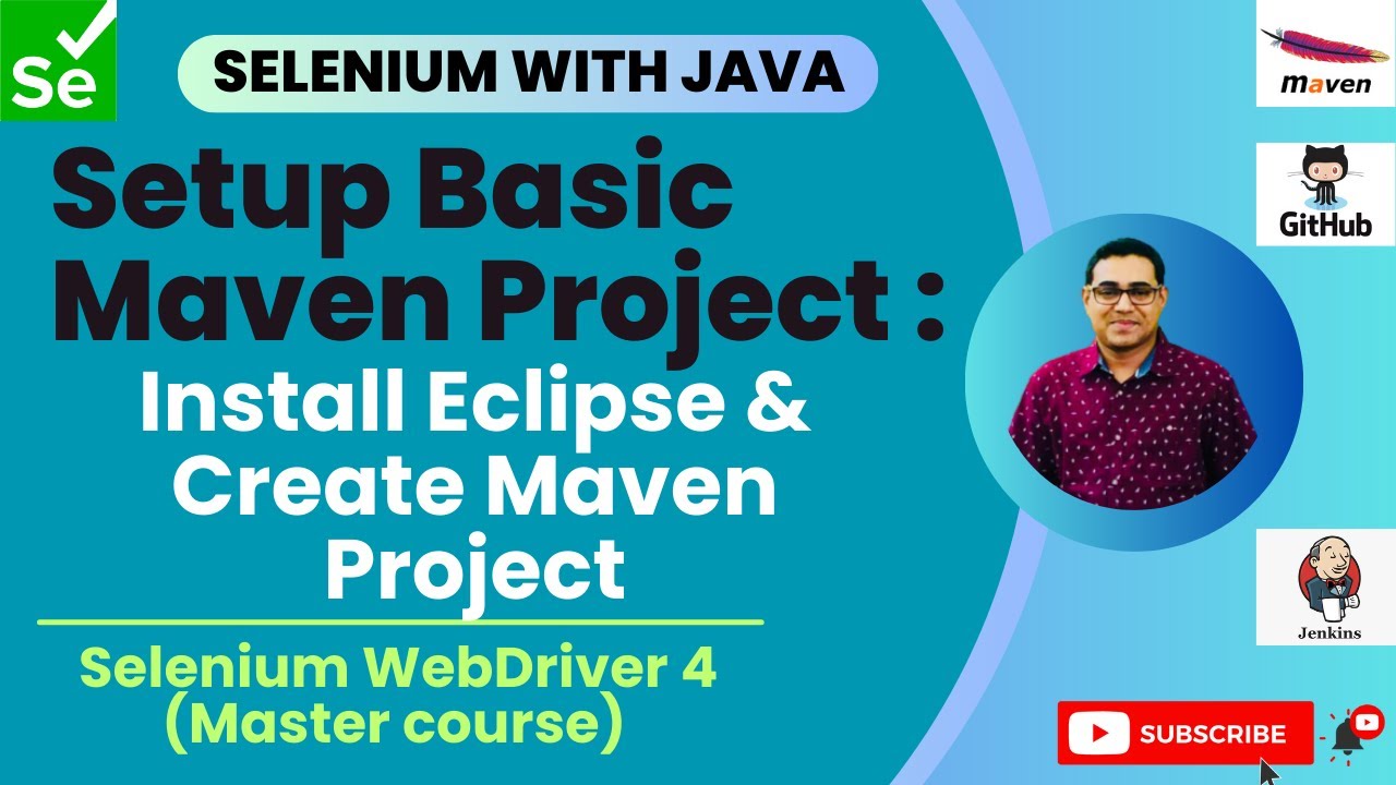 Session 5: Master Selenium -Java | Install Eclipse & Kickstart Your First Maven Project 🚀